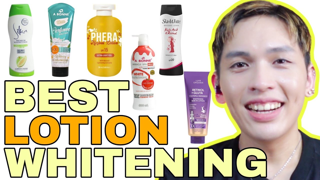 BEST AFFORDABLE WHITENING LOTION BRANDS I'VE TRIED | SIR LAWRENCE - YouTube