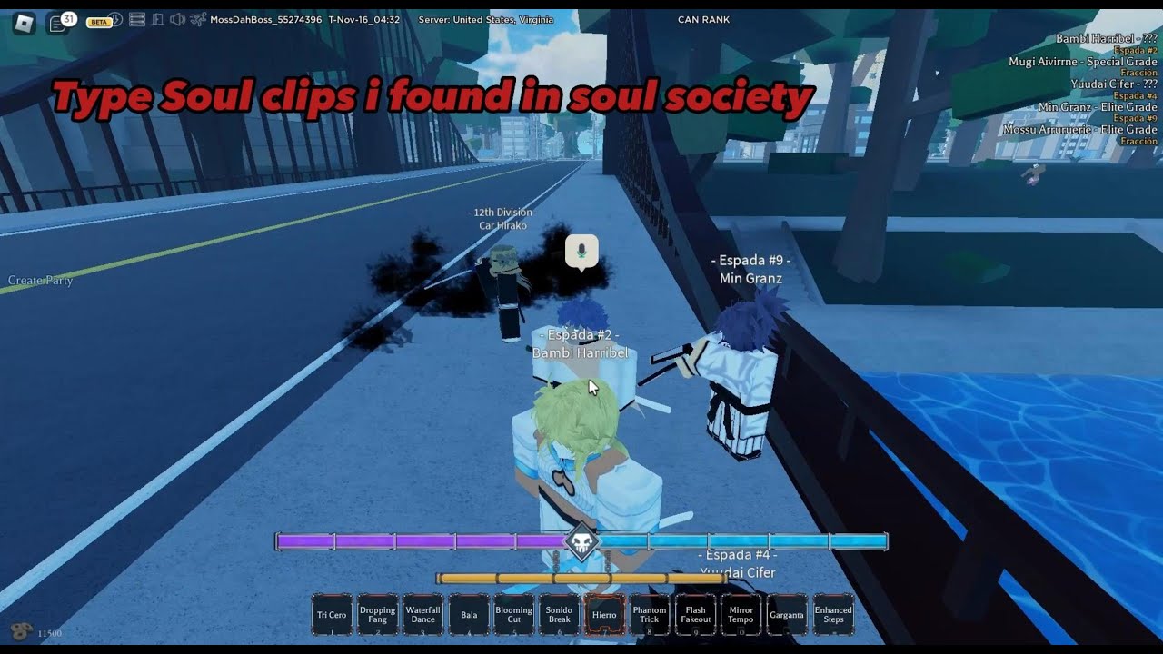 Type Soul clips I found in Soul Society - YouTube