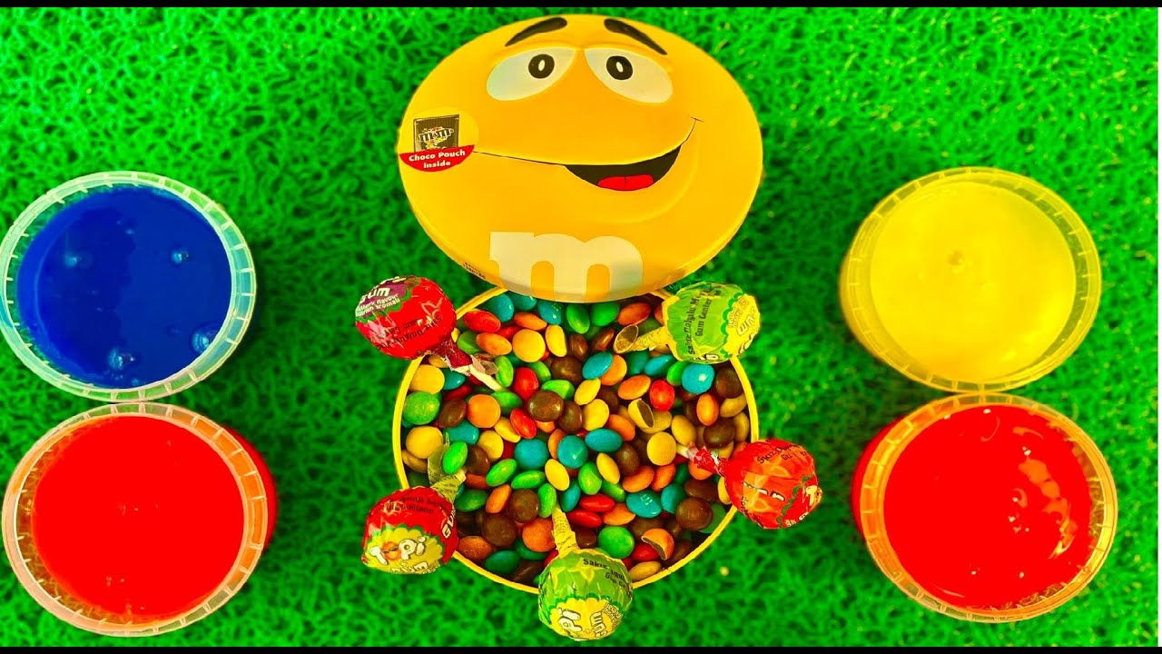 Satisfying popular video asmr lollipops candy chocolate gummy colors ...