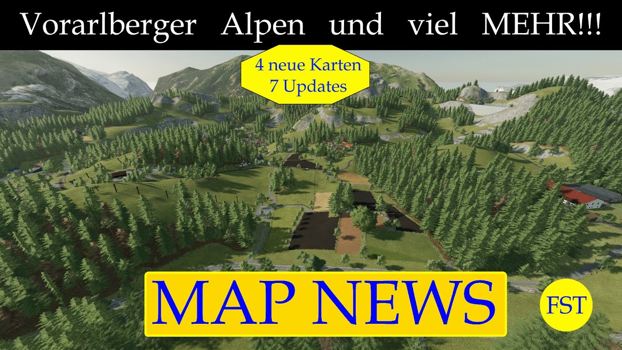LS22 MAP NEWS Vorarlberger Alpen und viel MEHR!!! 30.12.23-1.1.24 LS22 ...
