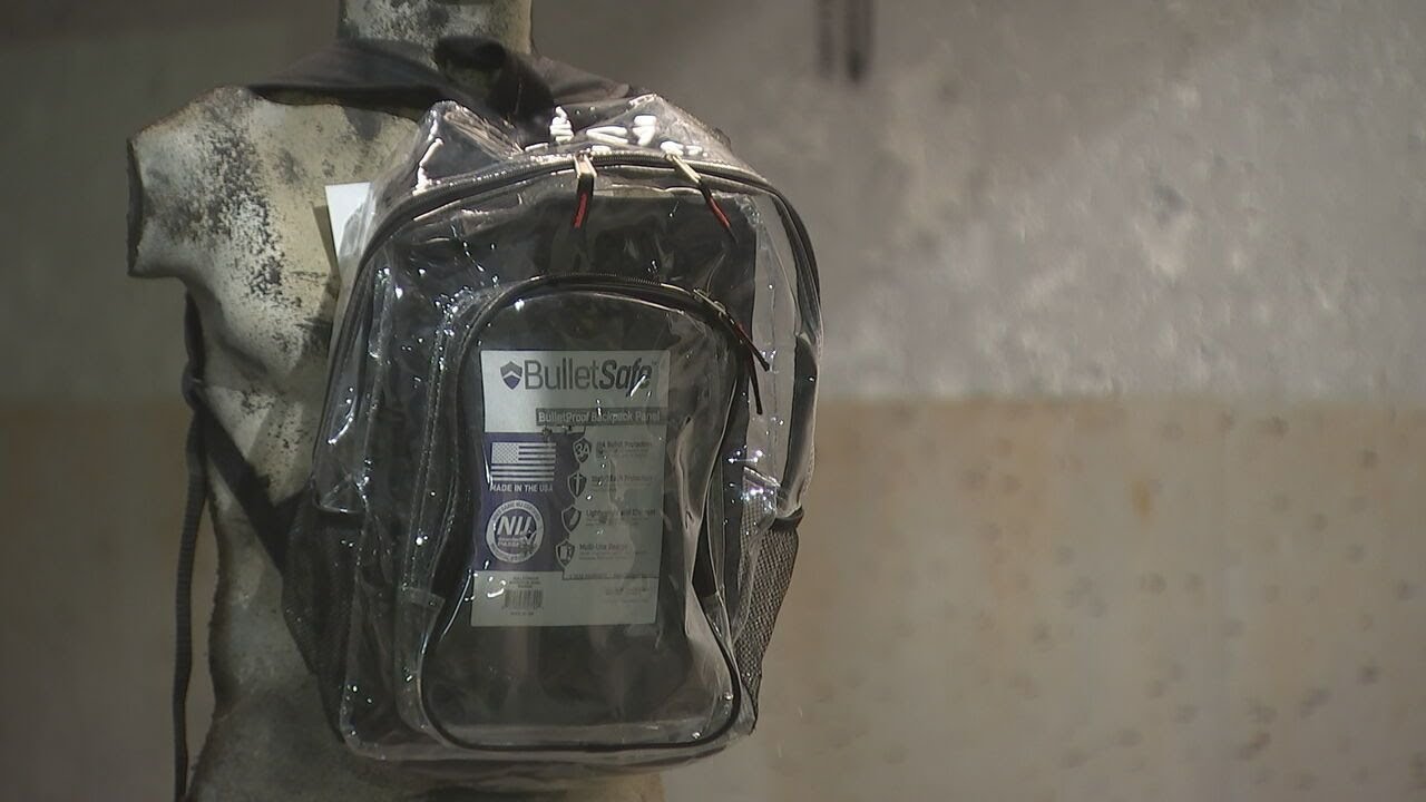 Bulletproof backpack inserts claim to offer better protection, but do ...