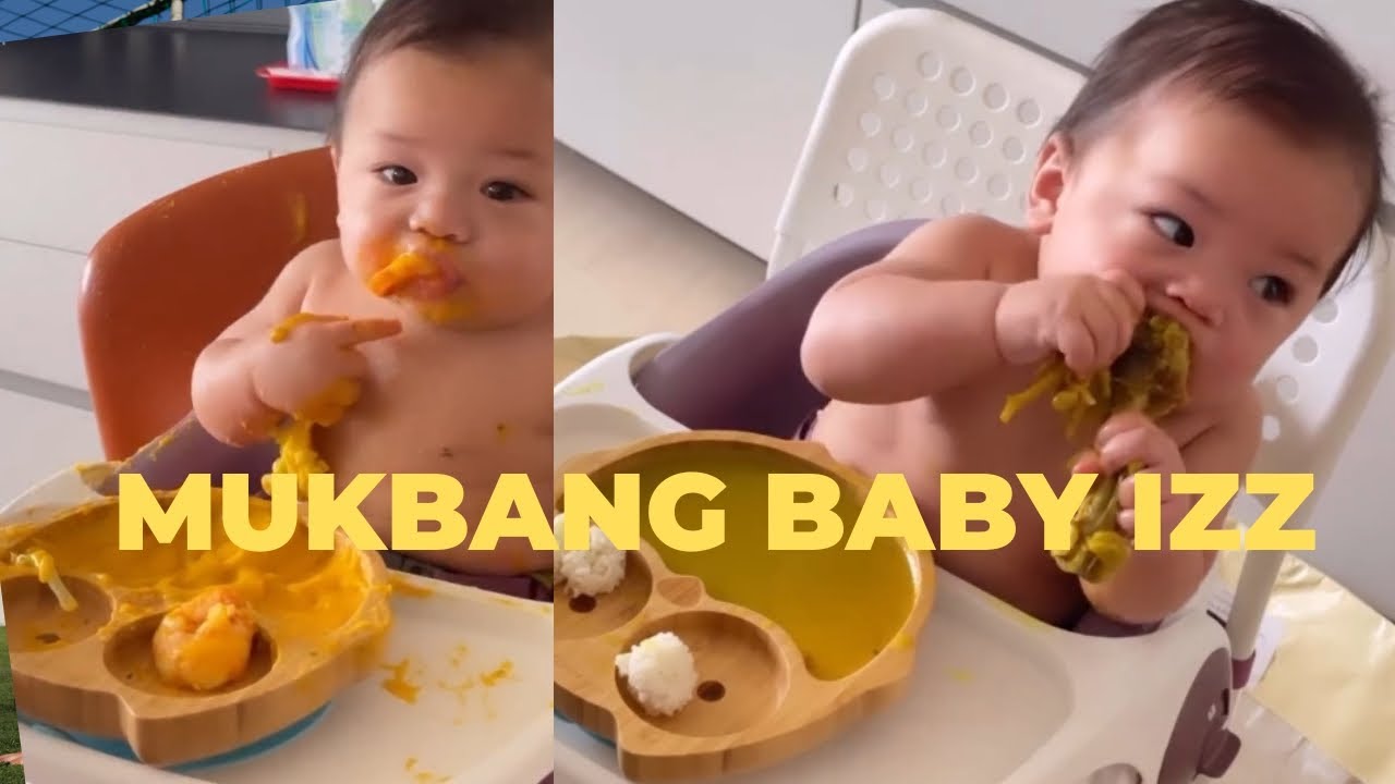 Mukbang baby izzz - YouTube