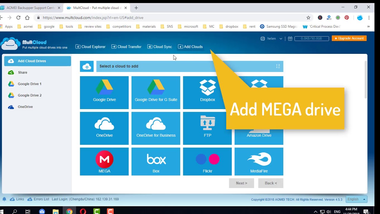 Remote Upload to MEGA Cloud Drive - YouTube