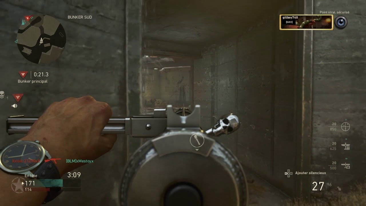 Mitraillette STEN variante Héroïque | Call of duty WW2 - YouTube