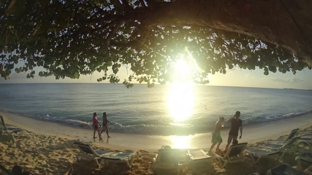Sunset at Calico Jack's, Grand Cayman ;-) - YouTube