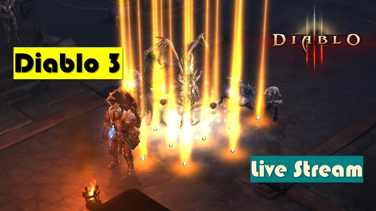 [Live Replay: Diablo 3] Chapter 1 Through 3 or 4 / Casual Gameplay ...