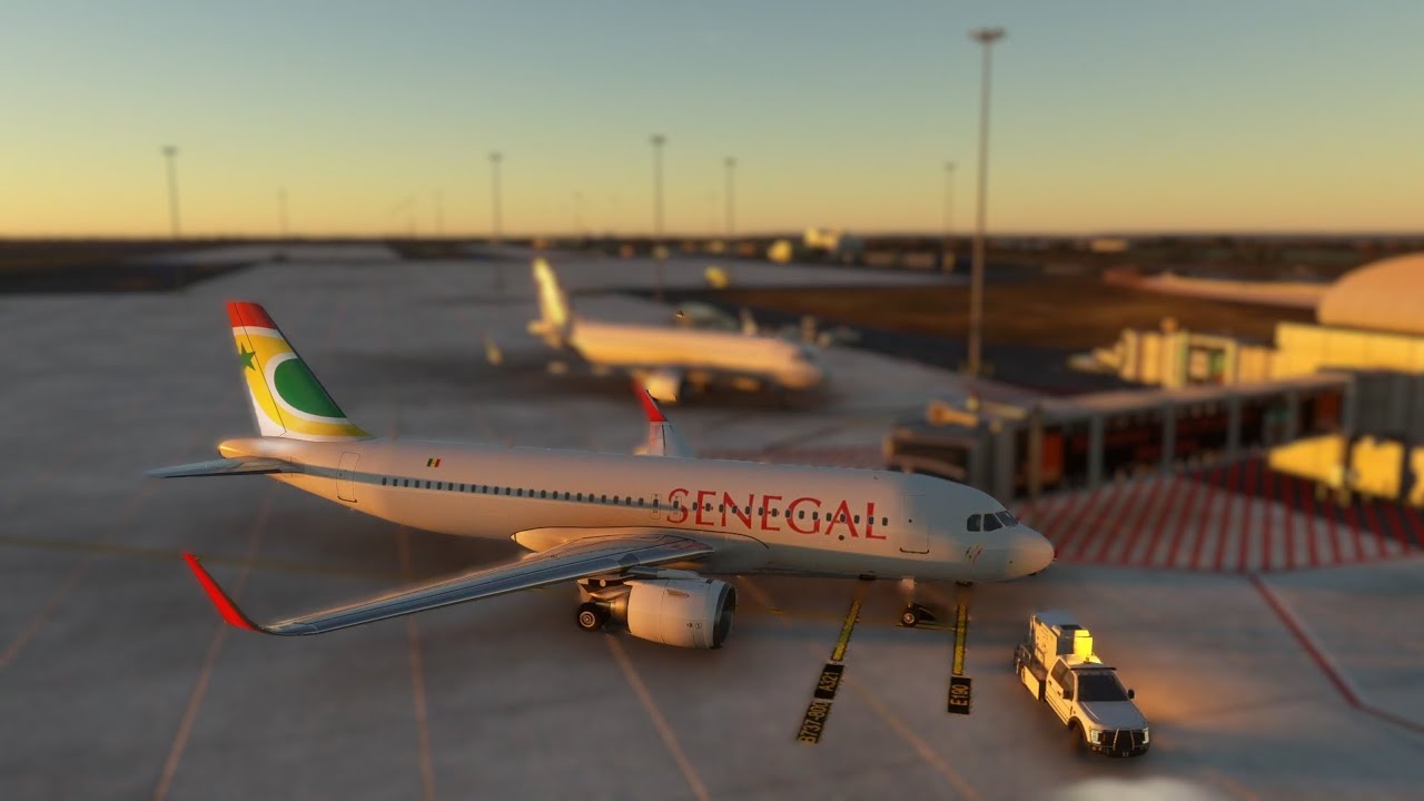 IVAO SN EVENT - MSFS - GOBS ILS 01 APPROACH - YouTube