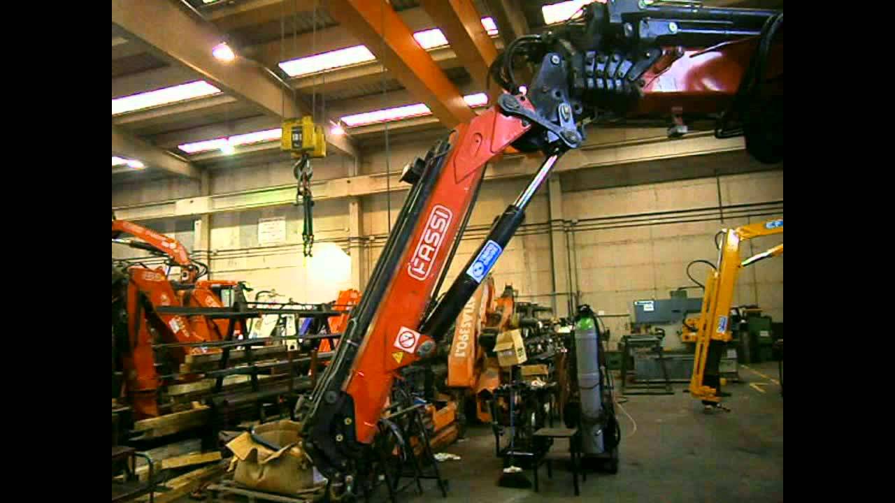 JIB FASSI F600A.26 - S-151143A (www.transgruas.com) - YouTube