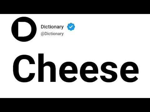 Cheese Meaning In English - YouTube