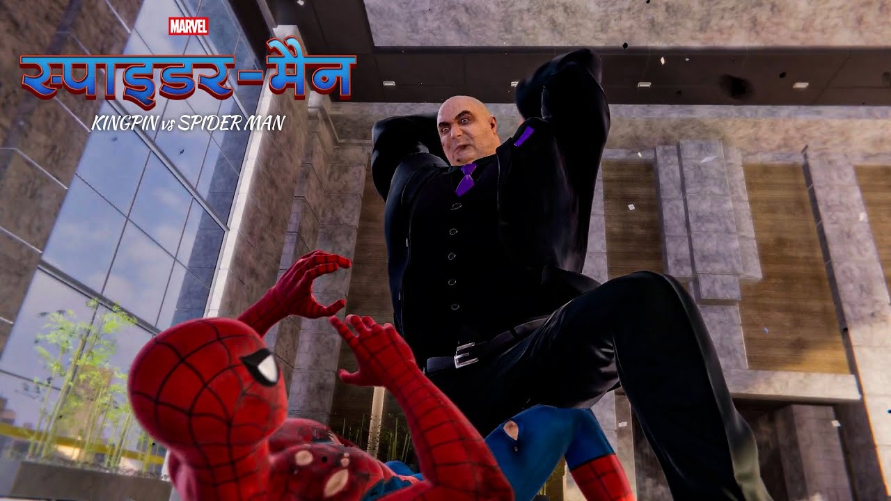 KINGPIN vs SPIDER MAN Boss Fight | Spider Man Remastered PC [Gaming ...