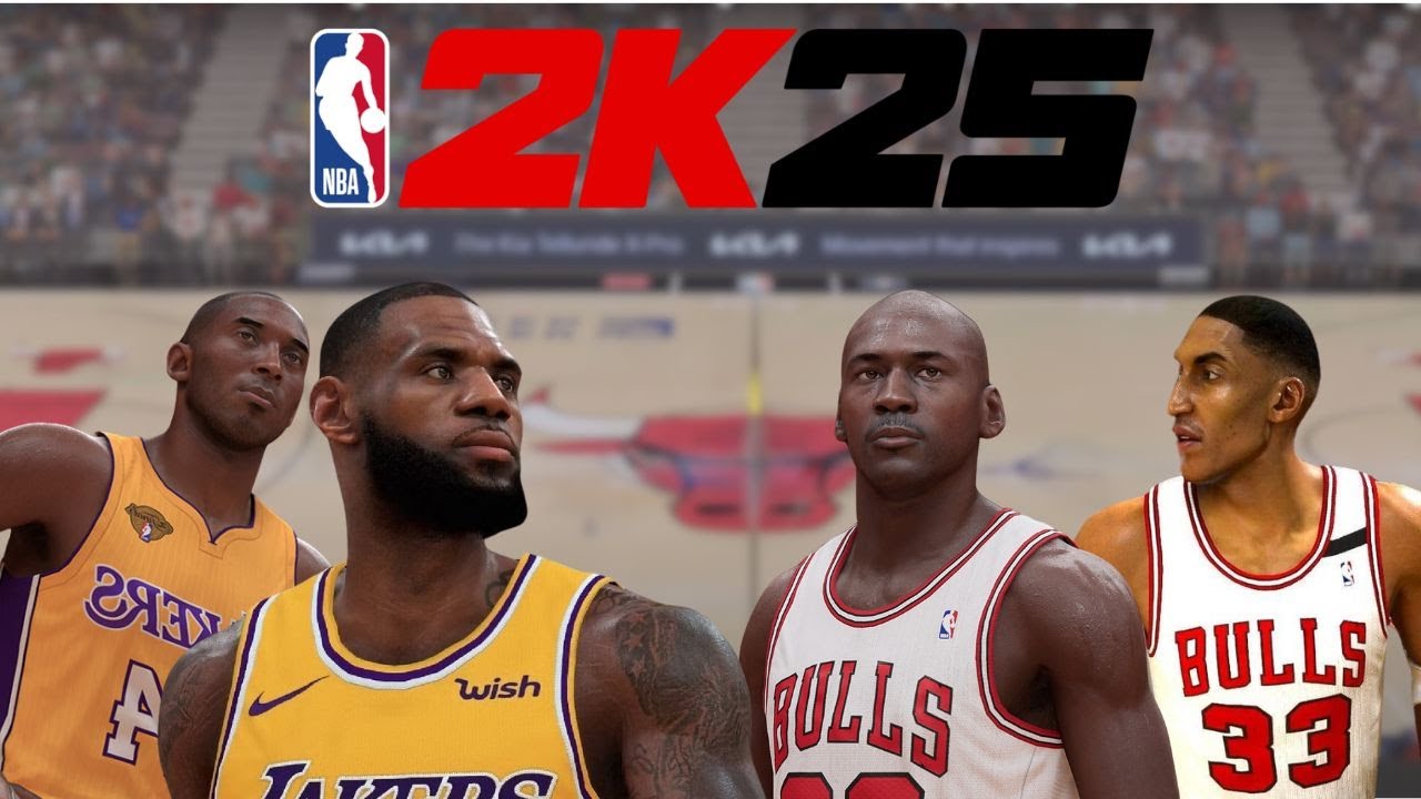 NBA 2K25 - All Time Los Angeles Lakers vs All Time Chicago Bulls ...