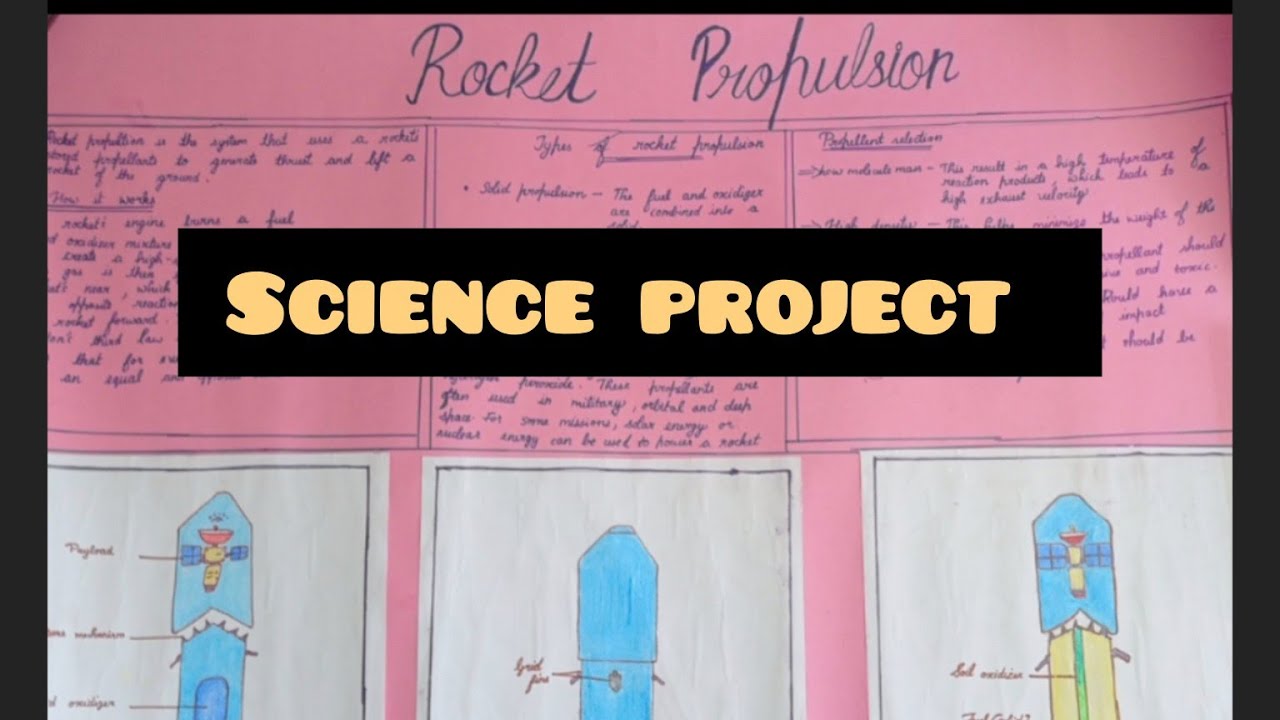 Rocket propulsion project.Rocket propulsion science project. - YouTube
