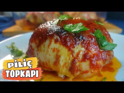 PİLİÇ TOPKAPI TARİFİ 🔝 İÇ PİLAVLI TAVUK  DOLMA YEMEĞİ NASIL YAPILIR ✅STUFFED ROAST CHICKEN RECIPE👌
