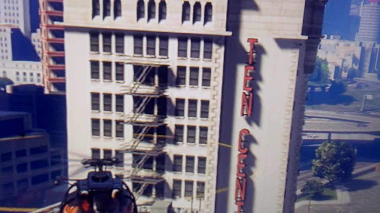 Tencent Games Building founded on GTA5 - YouTube