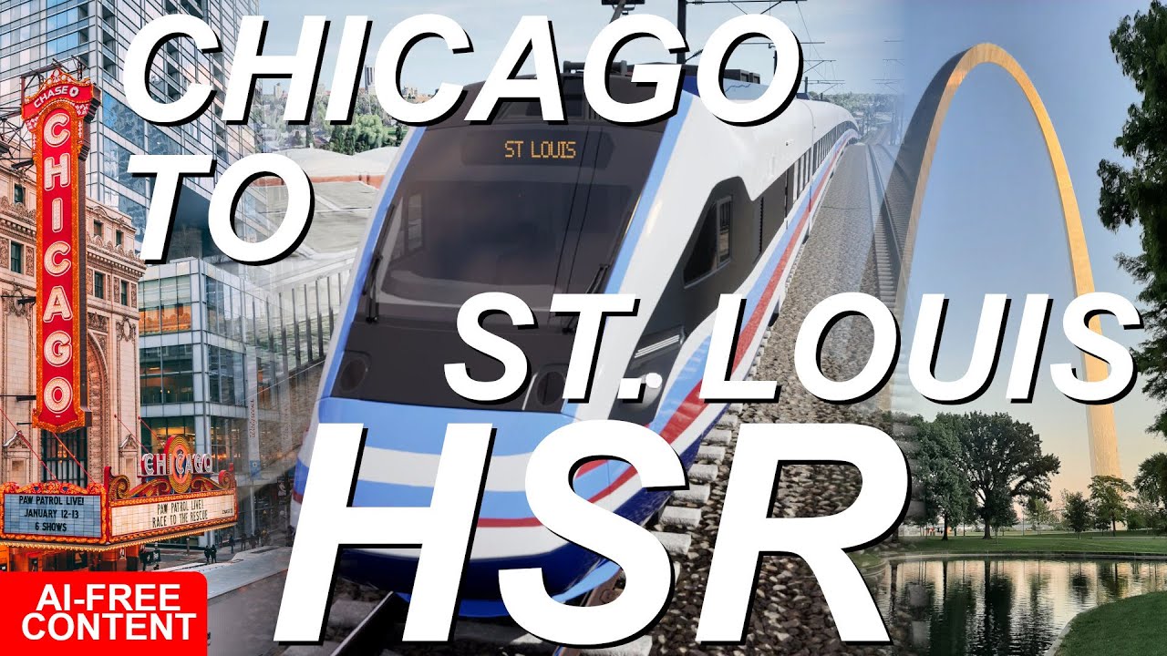 High Speed Rail Between Chicago and St. Louis | Illinois HSR - YouTube