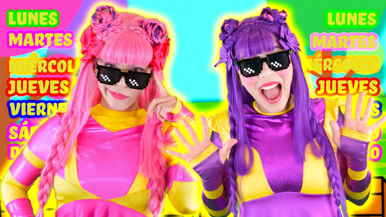 Nika Y Matsu 📆 Los Días De La Semana 🎉 Official Video Dolls Youtube