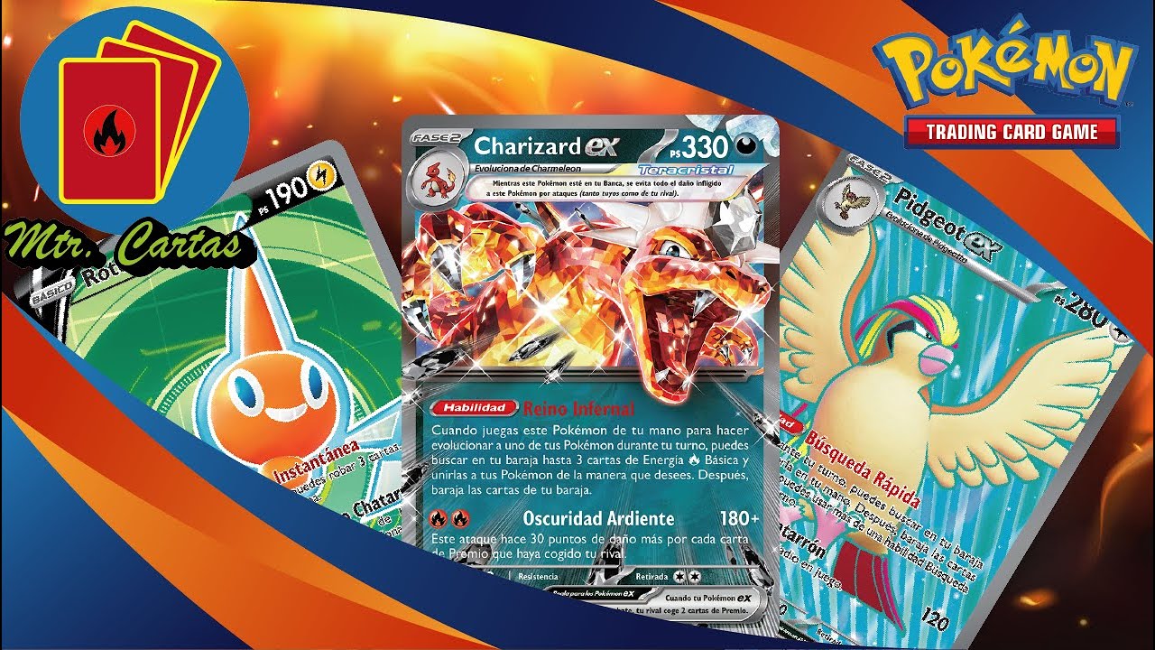Deck Charizard ex, uno de los mejores - YouTube