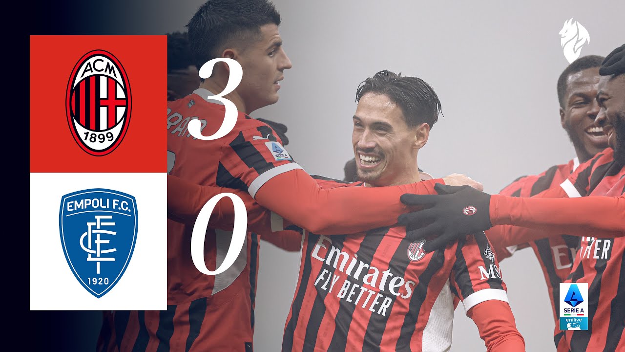 Power REIJNDERS! | AC Milan 3-0 Empoli | Highlights Serie A - YouTube
