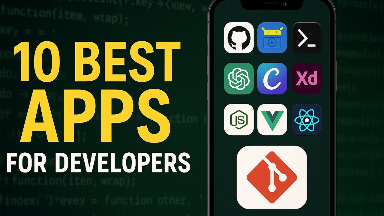 You won't be real developer if not installed these apps in your phone ...
