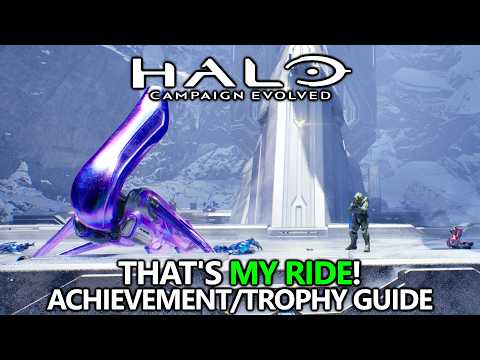 Halo Campaign Evolved - That's My Ride Achievement/Trophy Guide (Banshee Before Elite)