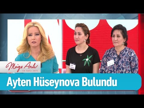 Azerbaycan vatandaşı Ayten Hüseynova bulundu - Müge Anlı ile Tatlı Sert 26 Nisan 2019
