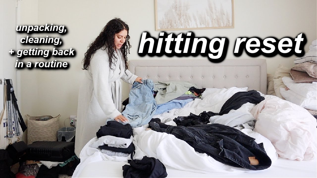 BACK FROM VACATION & TIME TO GET BACK INTO MY ROUTINE | UNPACKING ...