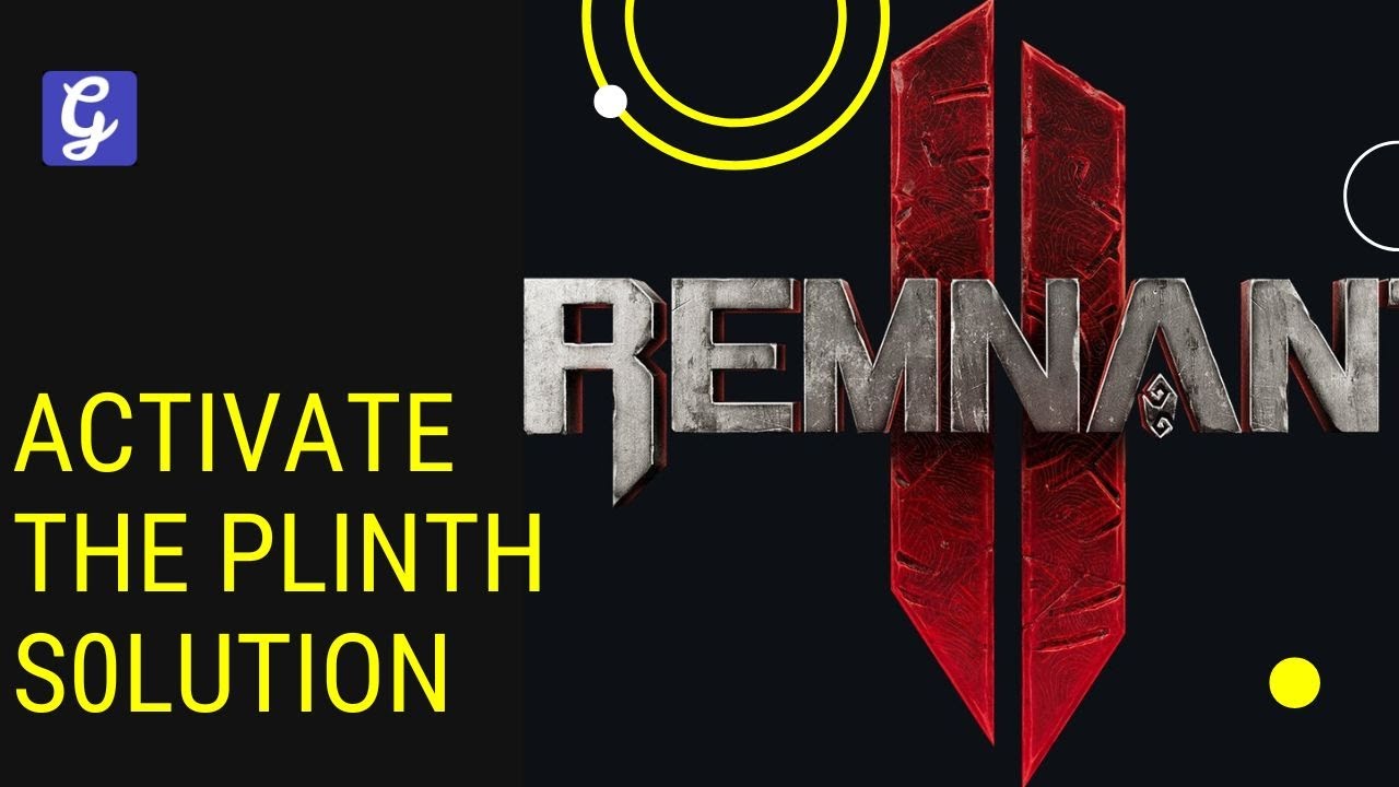 Remnant 2 Activate The Plinth in Imperial Gardens Puzzle Solution ...