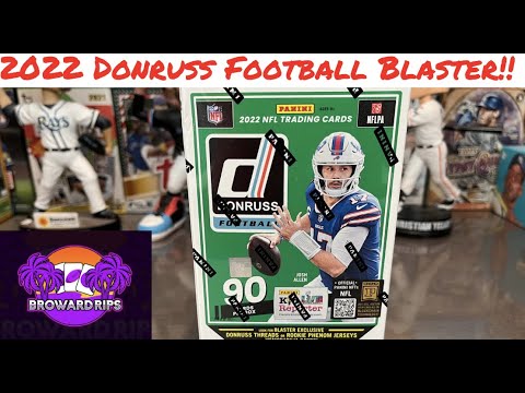 DOWNTOWN HIT!!! 2022 Panini Donruss NFL Blaster Box Review!! - YouTube