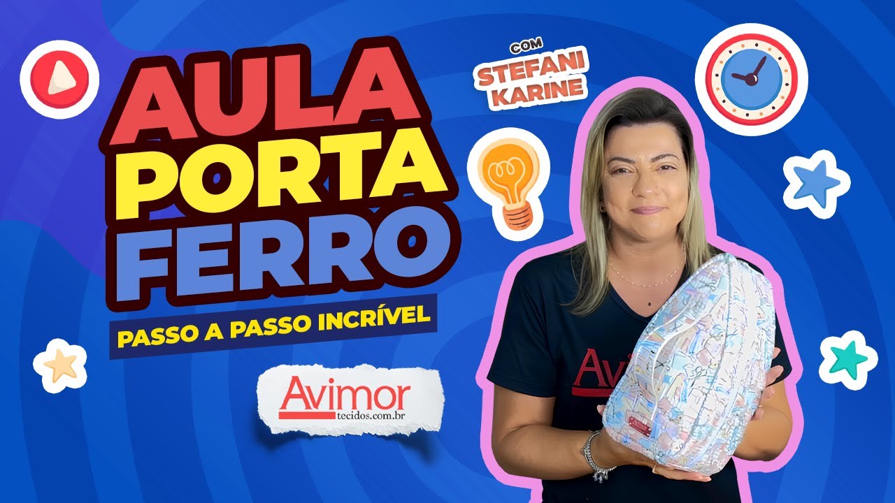 Como fazer um porta ferro? Passo a Passo com molde grátis - YouTube