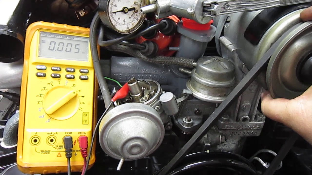 Static timing Beetle 1600 - YouTube