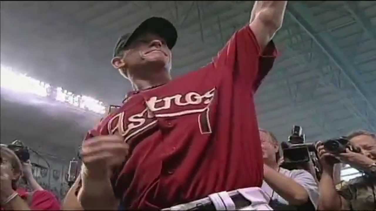 Craig Biggio and Jose Altuve - CSN Houston Indians-Astros Open, Tuesday ...