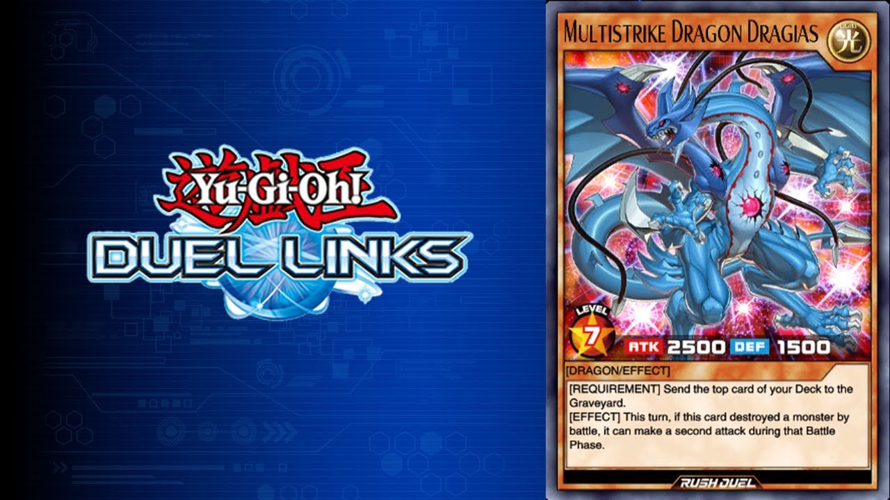 Multistrike Dragon Dragias [Summoning animation - Yu-Gi-Oh! Duel Links ...