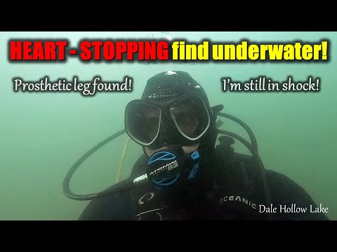 HEART-STOPPING find underwater! PROSTHETIC LEG found! I’m still IN ...