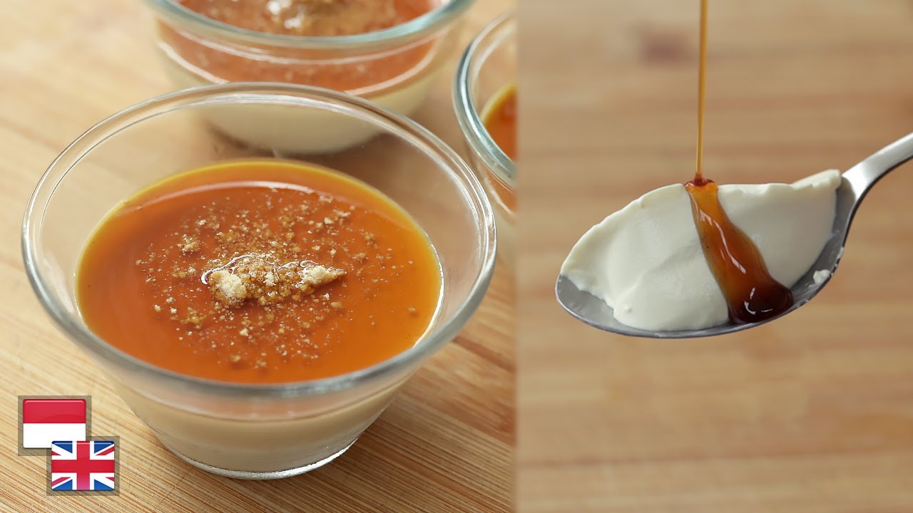 Favorit Keluarga! Resep PUDING ALA GYU-KAKU [Panna Cotta] - YouTube