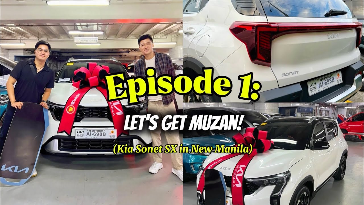 Meet Muzan! | Our Brand New Kia Sonet SX Journey Begins | Ram De Leon Vlogs - YouTube
