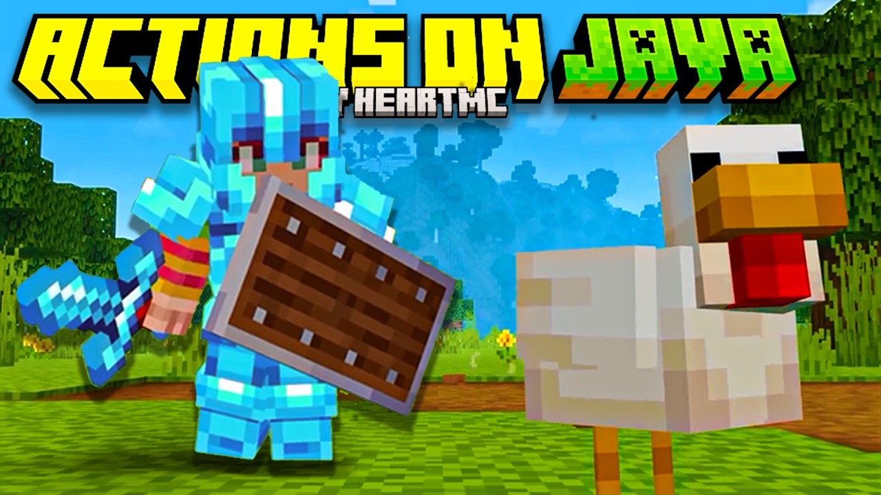 Minecraft Java = Actions & Stuff?! (Better Than Bedrock 😳) - YouTube