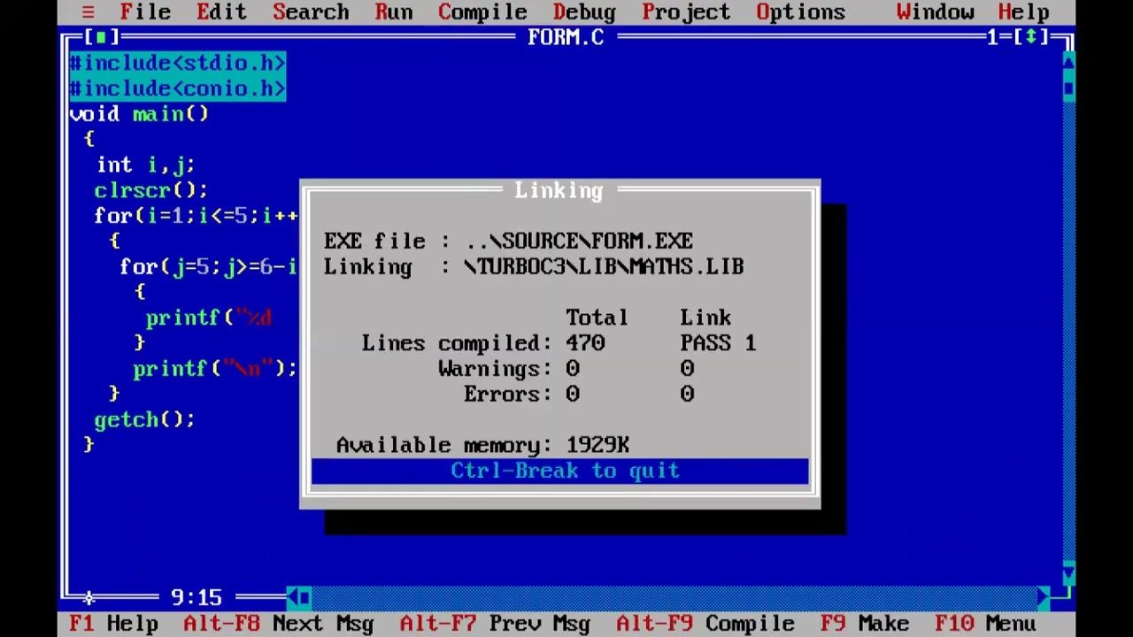 Nested For Loop Concept In C YouTube Nested For Loop Concept In C YouTube