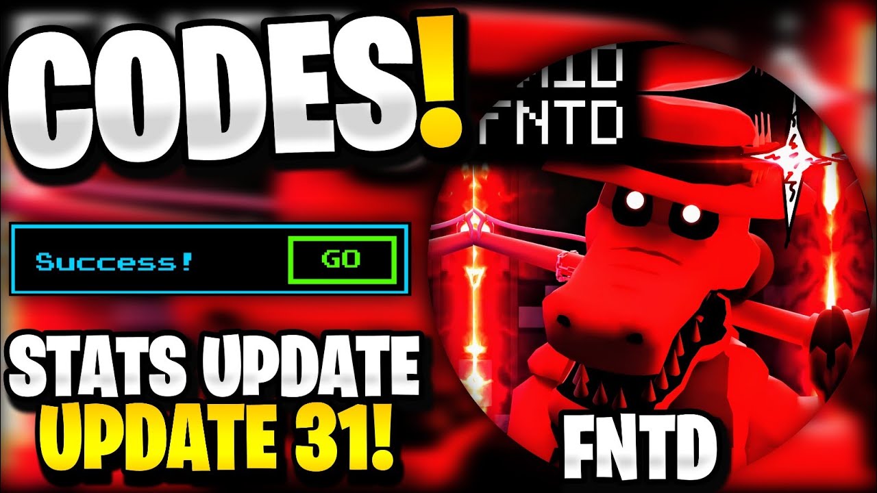 🤯*NEW* ALL WORKING STATS UPDATE 31 CODES FOR FNTD! ROBLOX FIVE NIGHTS ...