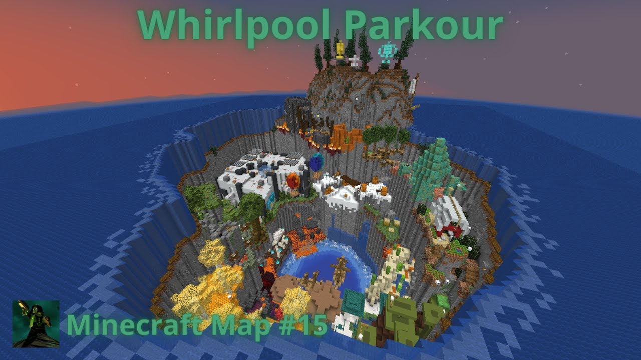 Whirlpool Parkour | Minecraft Map #15 - YouTube