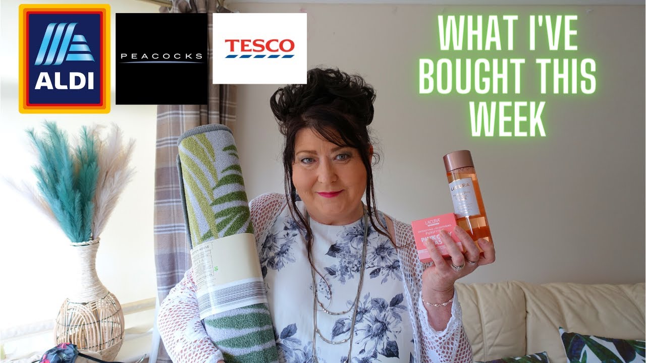 MY RECENT PURCHASES |WHAT IVE BOUGHT THIS WEEK | ALDI BEAUTY, PEACOCKS ...
