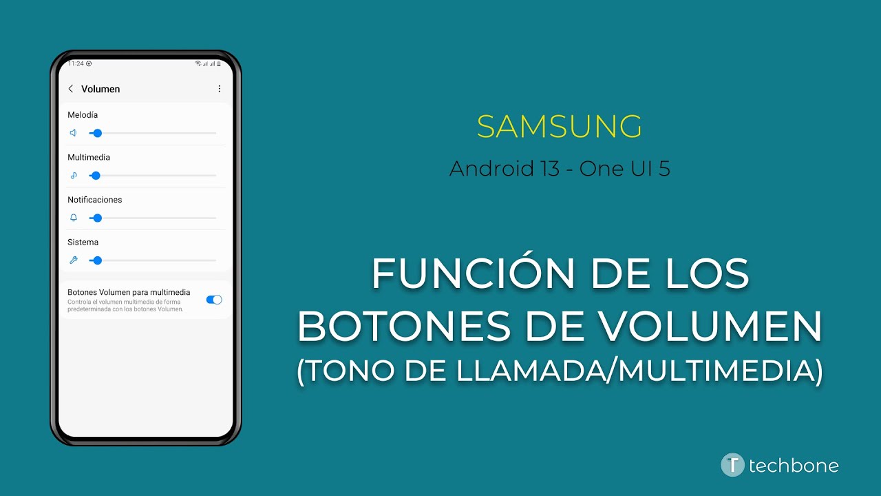 Cambiar la Función de los Botones de Volumen - Samsung [Android 13 ...