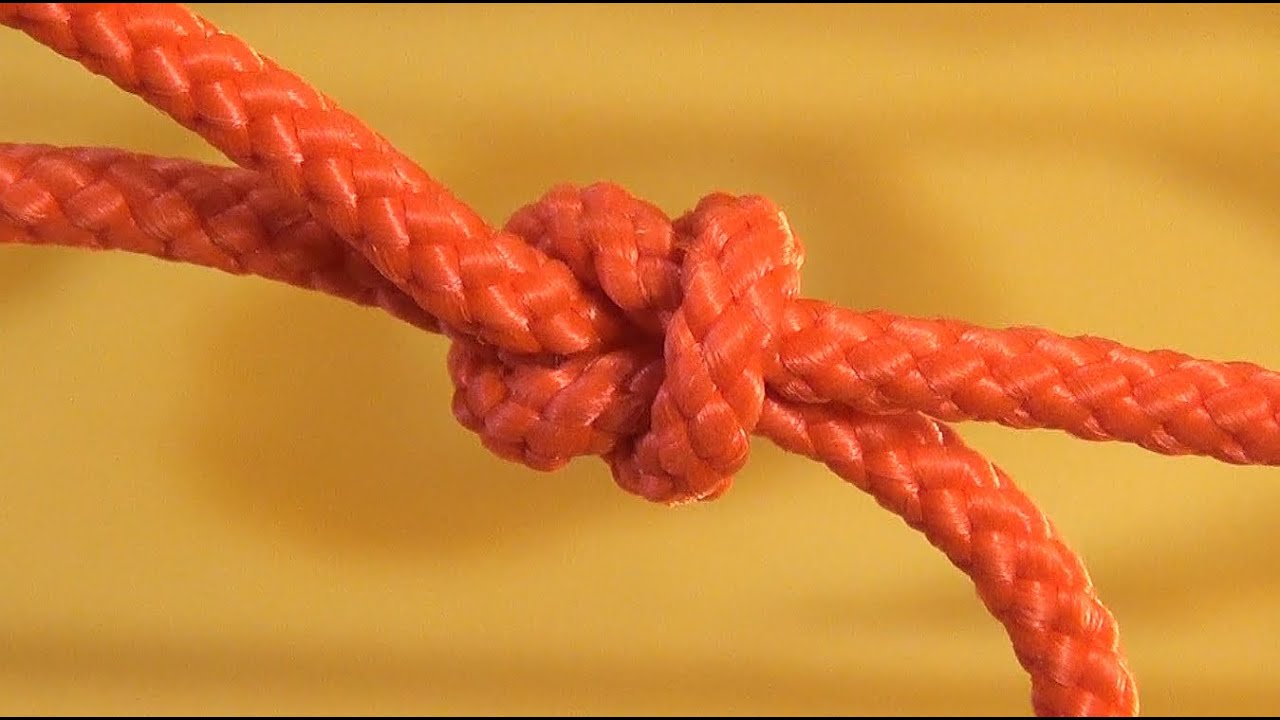 How to Tie a Granny Knot - YouTube