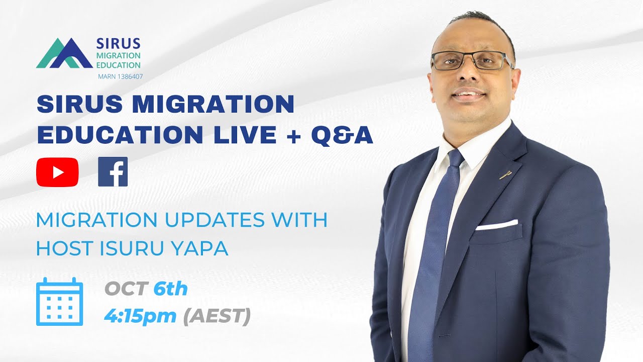 Sirus Migration Education Live (October 6th 2022) - YouTube