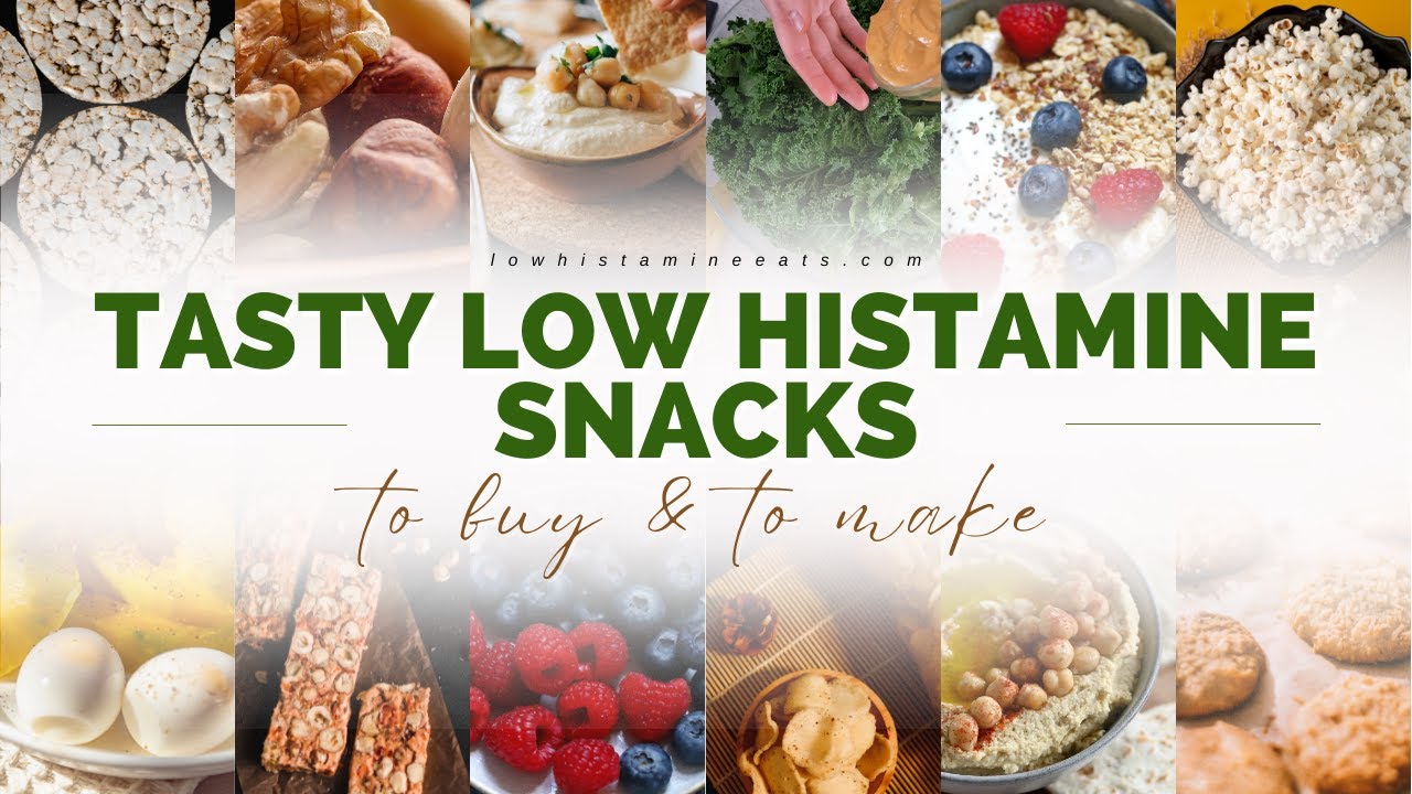 9 Low Histamine Snacks to Buy & to Make (Vegan Options) - YouTube