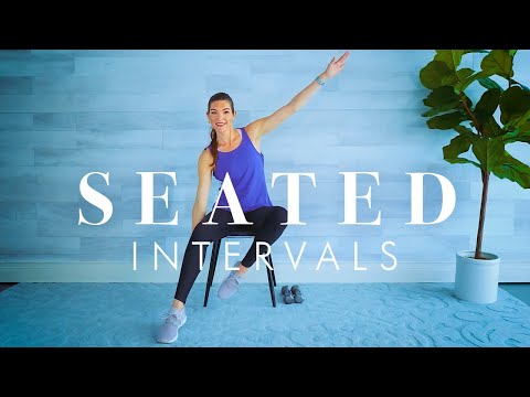 Chair Cardio & Strength HIIT Workout for Seniors & Beginners