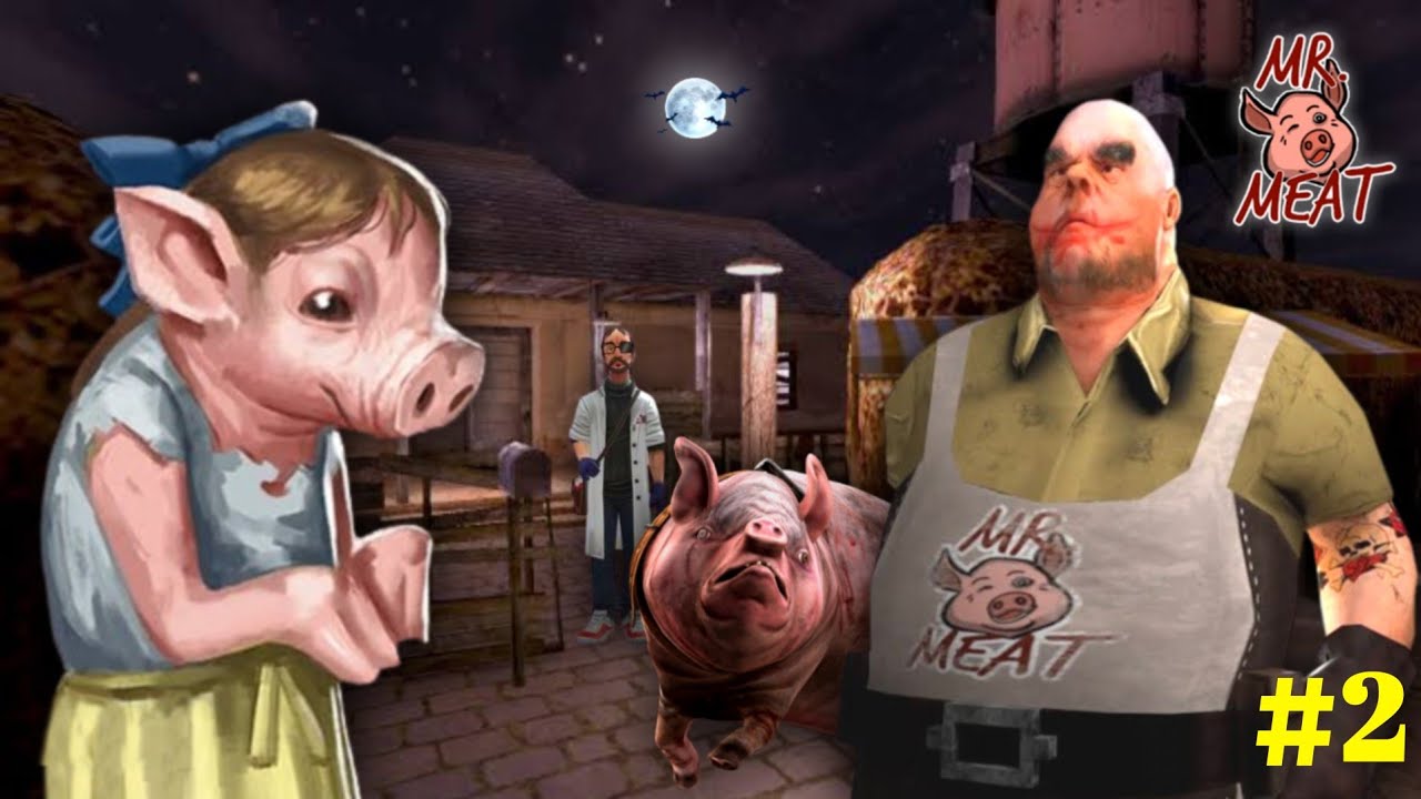 MR MEAT PIG GIRL RESCUE | MR MEAT GAME | I SAVED REBECCA FROM MR MEAT ...