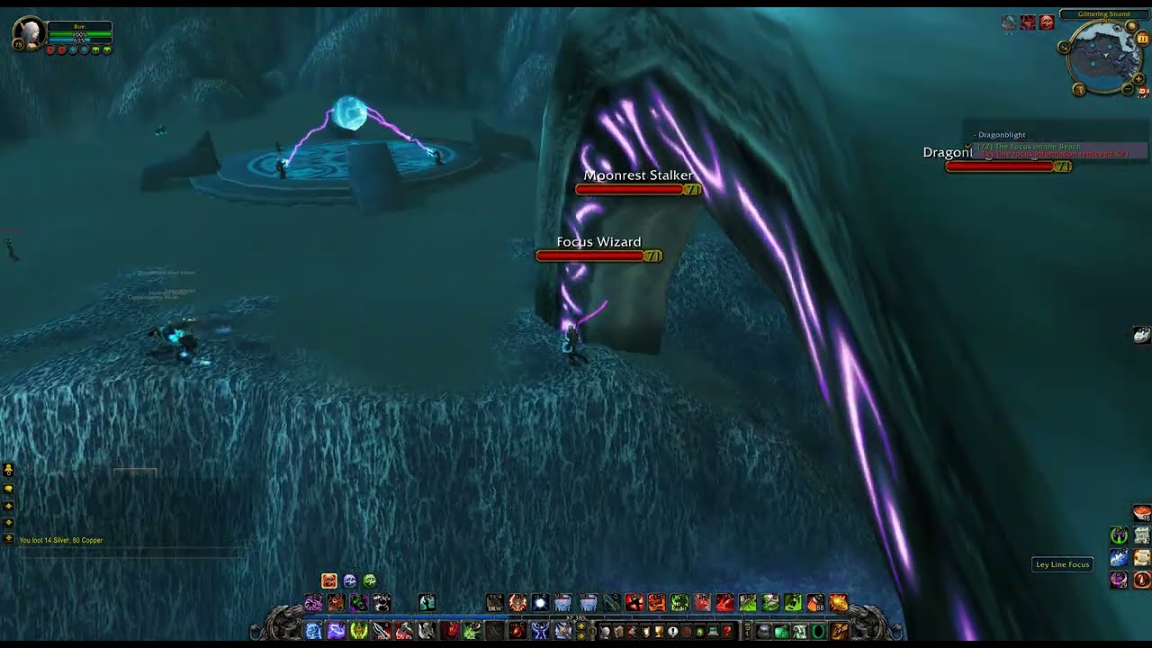 Ley line focus information retrieved (The Focus on the Beach), WoW ...