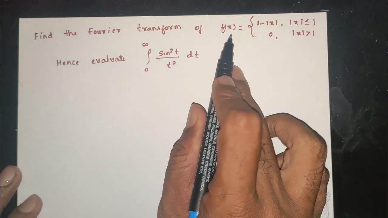 BMATEC301 Module 2 | Model Question Paper 1 (Q. 3a) | Infinite Fourier ...
