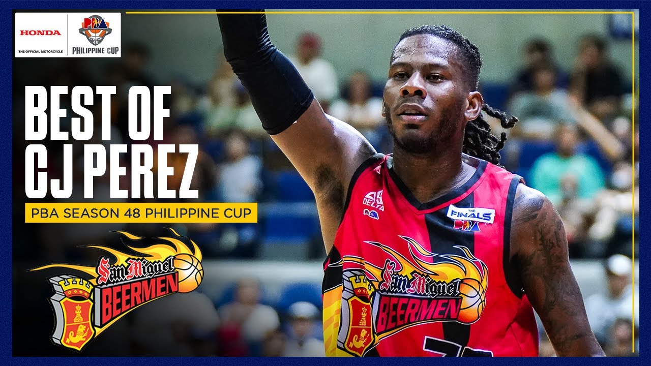 BEST OF CJ PEREZ 😤 | PBA SEASON 48 PHILIPPINE CUP | HIGHLIGHTS - YouTube