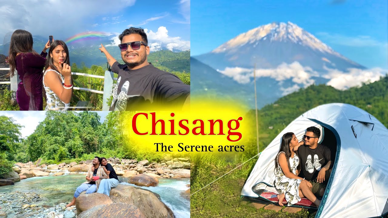 North bengal এর offbeat জায়গা Chisang এ প্রিয়স্মিতাকে নিয়ে পাহাড়ের top এ night stay করলাম 😍 ...